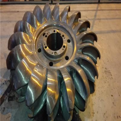 China Stainless Steel Pelton Turbine Runner , High Efficiency Pelton Turbine Wheel for sale