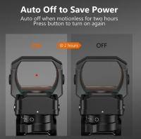 China Black Red Dot for Hunting Auto-Shut Down and Professional Reticle Color Red Green for sale