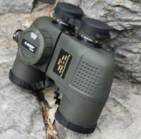 China 10x50 Waterproof Fogproof Binoculars with Internal Rangefinder and Compass for sale