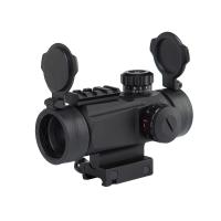 China 35mm Objective Lens Diameter 1x35 Red Dot Sight with 4 Reticle Patterns and Flip Covers for sale