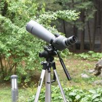 China Outdoor ED Waterproof Spotting Scope with ED Lens and Two Focus Wheels Zoom 20-60x80 for sale