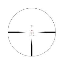 China 18.5oz 1-6x24 SFP Optic Sight AR-BDC3 Reticle 30 mm Tube with Fixed Parallax Setting for sale