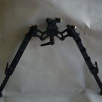 China 330g Outdoor Tactical Bipod Adjustable 5.5''-8.1'' Height 5 Slots for Versatility for sale
