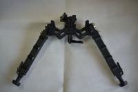 China 330g Outdoor Tactical Bipod Adjustable 5.5''-8.1'' Height 5 Slots for Versatility for sale