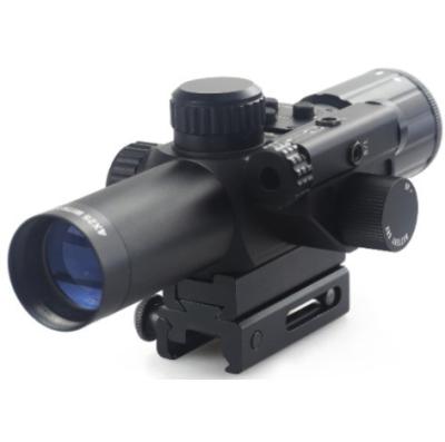 China 4x30 IR Hunting Wide Field of View Optical Scope with Red Laser and Fogproof Feature for sale