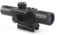 China 4x30 IR Hunting Wide Field of View Optical Scope with Red Laser and Fogproof Feature for sale