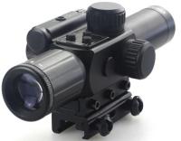 China 4x30 IR Hunting Wide Field of View Optical Scope with Red Laser and Fogproof Feature for sale