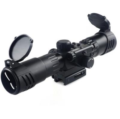 China 3.5-10X FMC Green Film Coating KANDAR IR Laser Optic Scope Red Laser Sight for Hunting for sale
