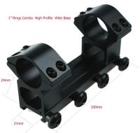 China 25.4mm Scope Mount Ring for Hunting Accessories Maximum Output Power 0 21mm Base for sale