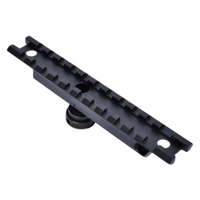 China Matte Black Tactical Scope Mount 11mm Slot Carry Handle Mount Adapter Easy Installation for sale