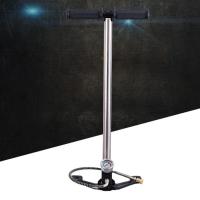 China Manual High Pressure Hand Air Pump 4500psi 300bar Black for Gasoline Fuel for sale