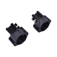 China 25.4mm Tube Diameter High Riser Scope Mount Double Ring in Aluminium for Long-Lasting for sale