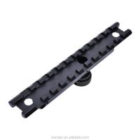 China Hunting Black 11mm to 20mm Conversion Adapter Mount with Knurled Thumb Nut Connector for sale