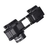 China Tactical Dual Scope Mount Ring with Bubble Level 40mm Offset Fits 21mm Picatinny Rail for sale