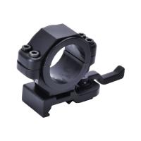 China Aluminium 25-30mm Double Bolts Quick Release Laser Sight Light Mount for Optic Scope for sale
