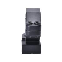China Aluminium 25-30mm Double Bolts Quick Release Laser Sight Light Mount for Optic Scope for sale