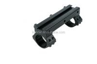 China Aluminium Alloy One Piece Offset Low Profile Ring 25.4mm Scope Mount L2303 for Optic Sight 1 Inch Ring for sale