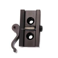 China All-metal Riser Mount Adapter for 21mm to 11mm Clamp Bracket in Black Aluminium Alloy for sale