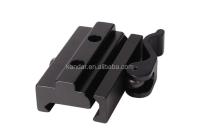 China All-metal Riser Mount Adapter for 21mm to 11mm Clamp Bracket in Black Aluminium Alloy for sale