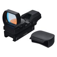 China 11mm/21mm Mount Red and Green Illuminated 1X22X33 Tubeless Multi-Reticle Sight Scope for sale