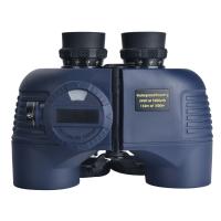 China Rubber and Aluminum 7x Magnification Marine Telescope for Outdoor Sports With Compass for sale