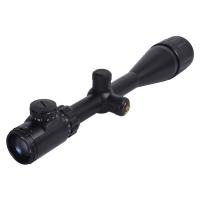 China KANDAR 6-24X50 AOEG Red Green Illuminated Crossbow Reticle Hunting Scope Length mm 380 for sale