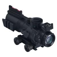 China Lightweight Hunting 4X32 Fiber Optic Scope with 36.6ft/7° Field of View and 460g Weight for sale