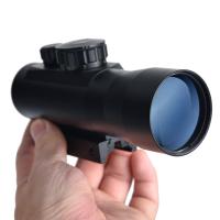 China Free Eye Relief 3X40RD Tactical Sight Single Dot Red and Green with Lever for Hunting for sale