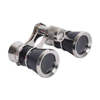 China 3x Magnification Noble Metal Mini Telescope Spotting Scope for Horse Racing 3x25 for sale