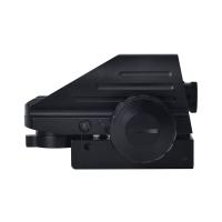 China 82mm Length Matte Black 1X22X33 Tactical Red and Green Reflex Sight with Red Laser for sale