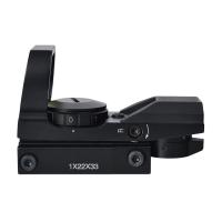 China Versatile 1X22X33 Tactical Red Dot Reflex Sight For Optical Red Dot Scope Matte Black for sale