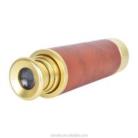 China 181g Monocular Nautical Handheld Brass Spyglass Expandable 26x32 Telescope for Optics for sale