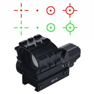 China Red Green Dot 1X Magnification Optical Sight Scope with Free Eye Relief mm for sale