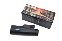 China Long Range 12x50 Monocular Telescope with Tripod Clip and Double-coated Lens Coating for sale