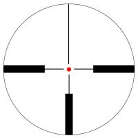 China 3-9x56 1'' R12 Red Illumination Sight for Hunting Length 315mm Aluminium Alloy Body for sale