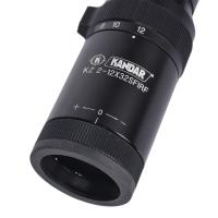 China 2-12x Magnification Black/Camouflage Side Focus IR Zero Lock First Focal Plane Sight for sale