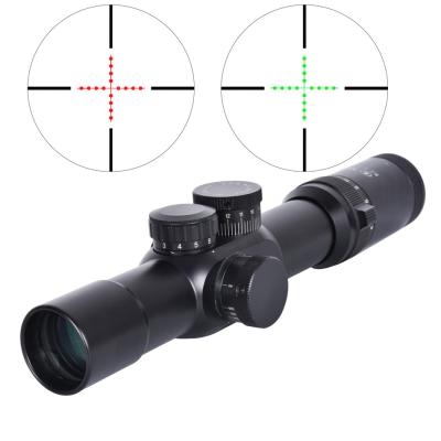 China Magnification 2-12x Hunting Optical 35mm One-Piece Tube SF FFP Red and Green Scope for sale