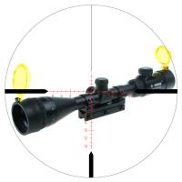 China KH 4-12x42 AOE Scope with 3.5-10.5mm Exit Pupil and RGB M-Dot Illuminations Sights for sale