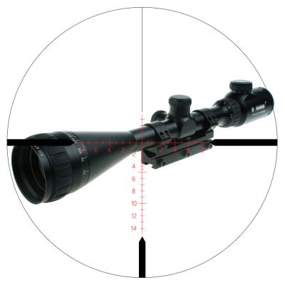 China 4-12x Magnification Hunting Scope KH AOE 4-12x42 Long Distance Scope with Mount for sale