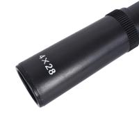 China 28mm Objective Lens R4 4x28 Mini Scope Optic Sight for Hunting Maximum Output Power 0 for sale