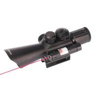 China 4X30EGL Hunting Scope with Red Laser and Easy Windage/Elevation Adjustments for sale