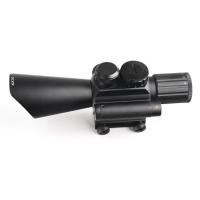 China 4X30EGL Hunting Scope with Red Laser and Easy Windage/Elevation Adjustments for sale