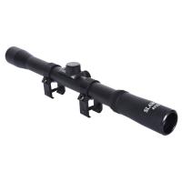 China Affordable 4x20 Small Scope Optic Sight for 22mm Ring and 17mm Tube Dia. Easy to Handle for sale