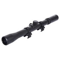 China 4x20 Mini Scope 22 Optic Scopes with Rings and Mounts Field of View 4.6° 100yds Tube Diameter 17mm for sale