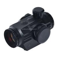 China 1x Mini Red Dot Sight for Hunting Illumination 6 Levels Red Push Botton Type for sale