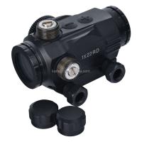 China 1x Mini Red Dot Sight for Hunting Illumination 6 Levels Red Push Botton Type for sale