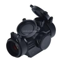 China 1x Mini Red Dot Sight for Hunting Illumination 6 Levels Red Push Botton Type for sale