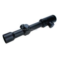 China Fingertip W/E Adjustment Red Green Illuminated Scope with High Power Zoom for sale