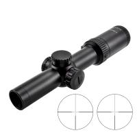 China 1-4x24 Illuminated Tactical 30mm Tube Glass Reticle Scope with Maximum Output Power 0 for sale
