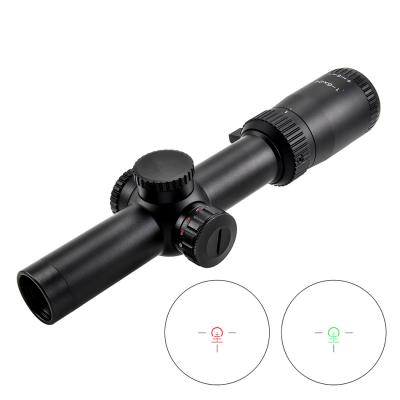 China 1-6x24 Black Tactical Glass Etched Reticle Optics Scope for Hunting LPVO Sight Versatile for sale